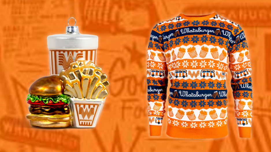 Fries Not Enough With That Order? How About a Whataburger Christmas Sweater